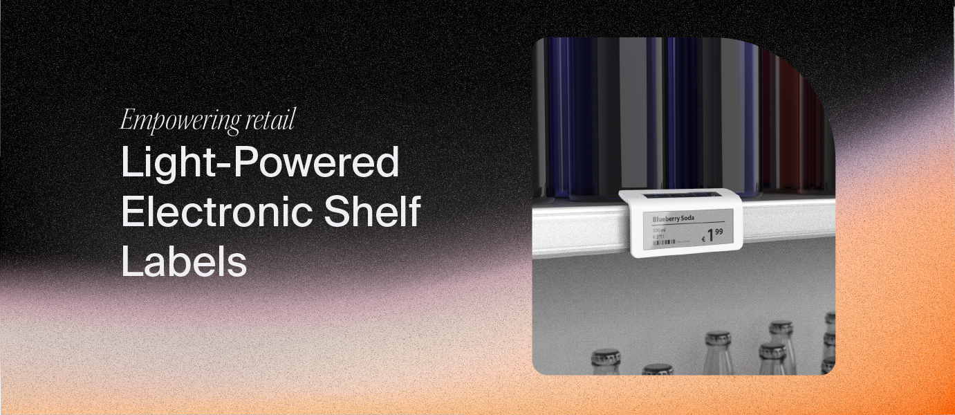 Empowering Retail with Light-Powered Electronic Shelf Labels